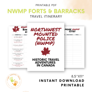 NWMP Travel Itinerary - Time.Travel.Trek.