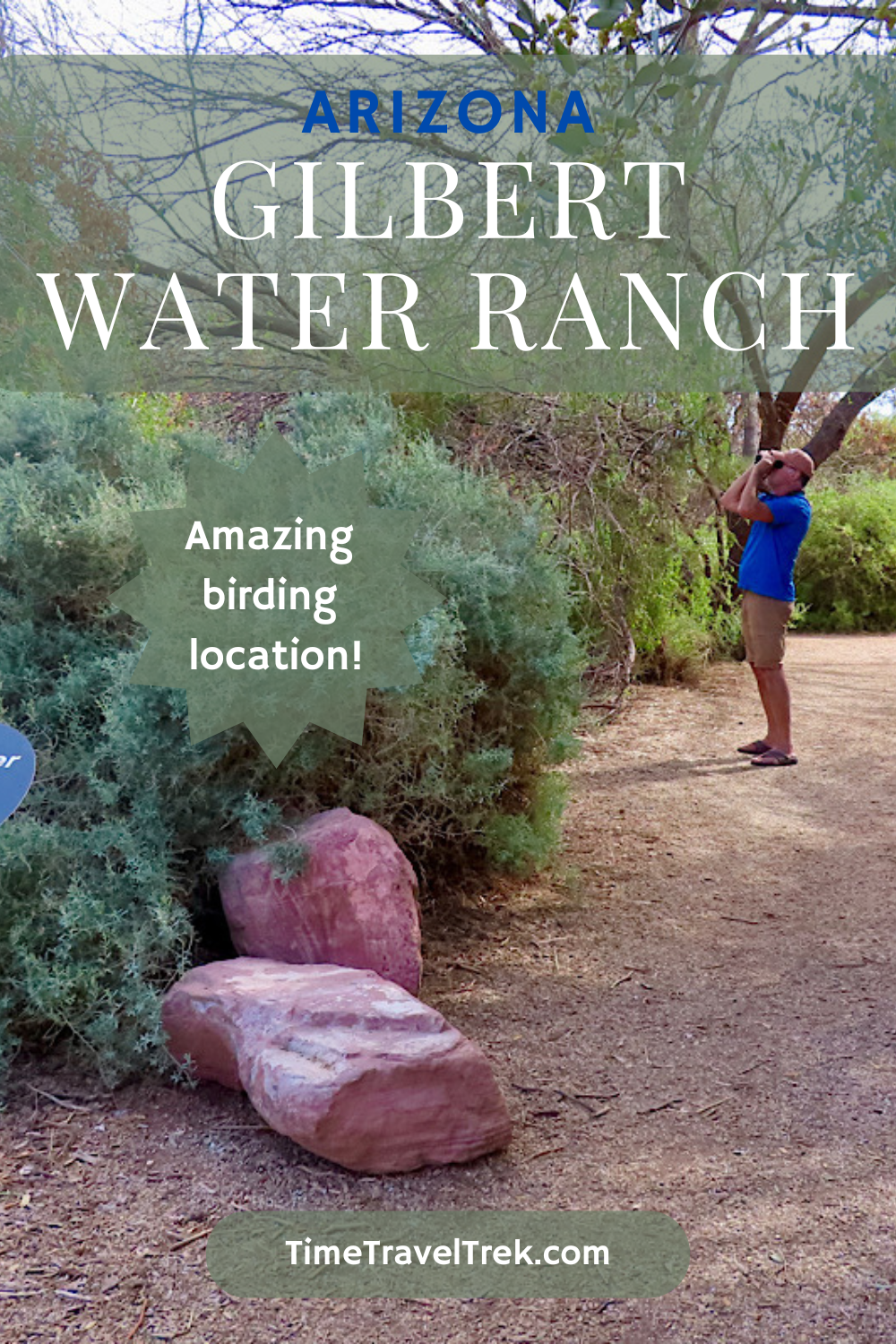 Gilbert Water Ranch Pin - Time.Travel.Trek.