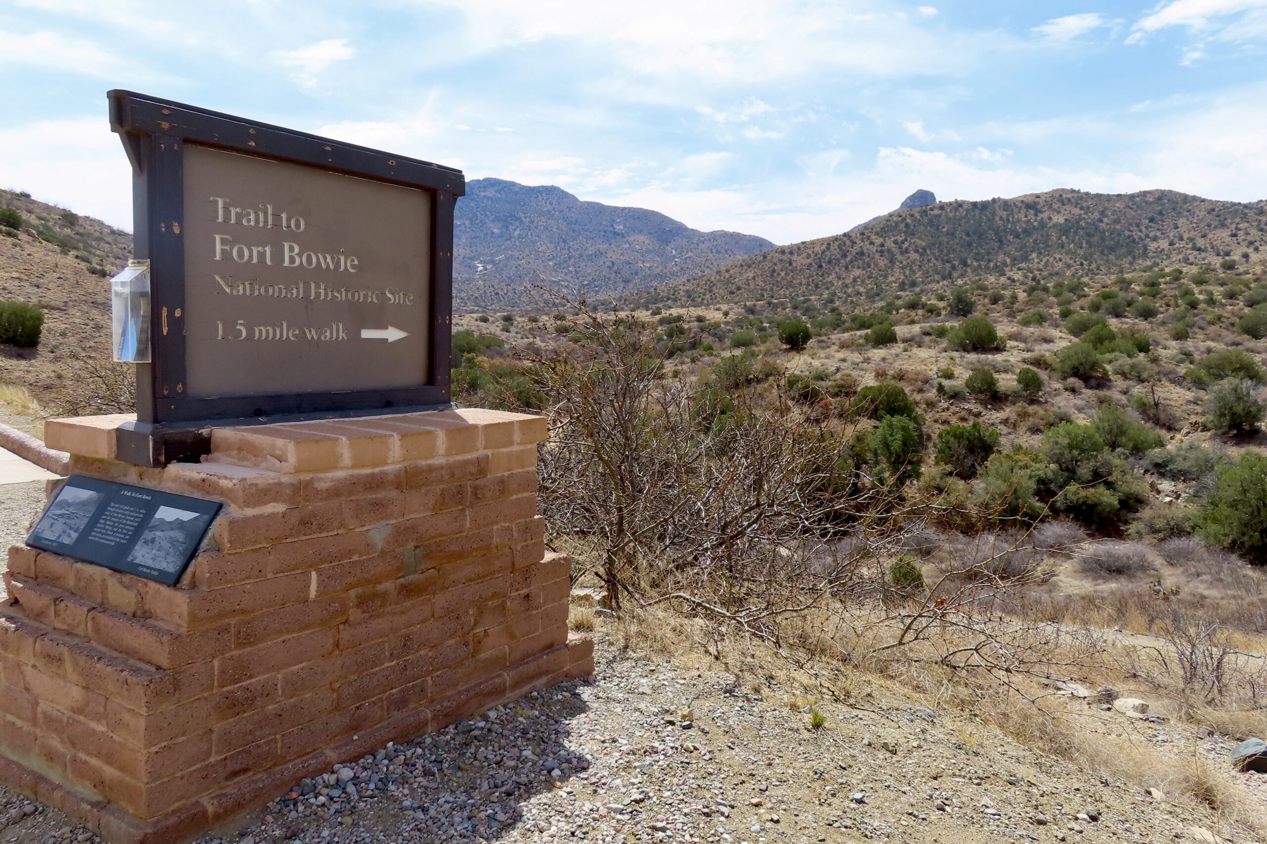 Fort Bowie Trailhead - Time.Travel.Trek.